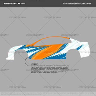 Vector Racing Graphic 002 | School of Racing Graphics