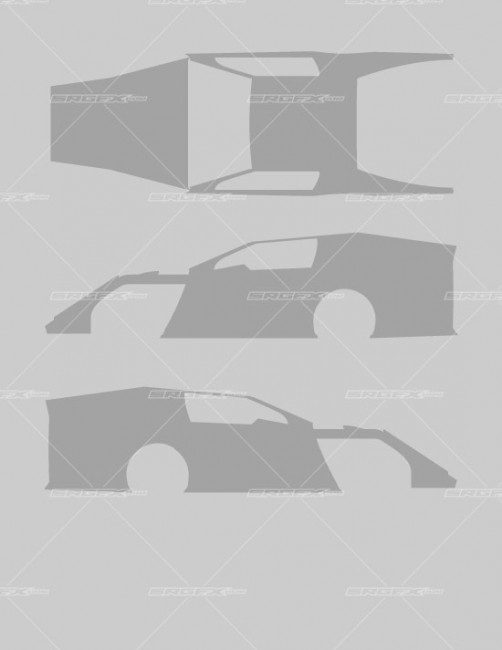 Dirt Modified Template 1 | SRGFX.com