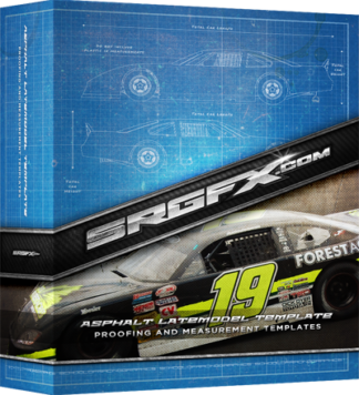 Asphalt Late Model Template | SRGFX.com