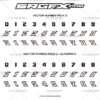 Vector Racing Number Set 3 | School of Racing Graphics