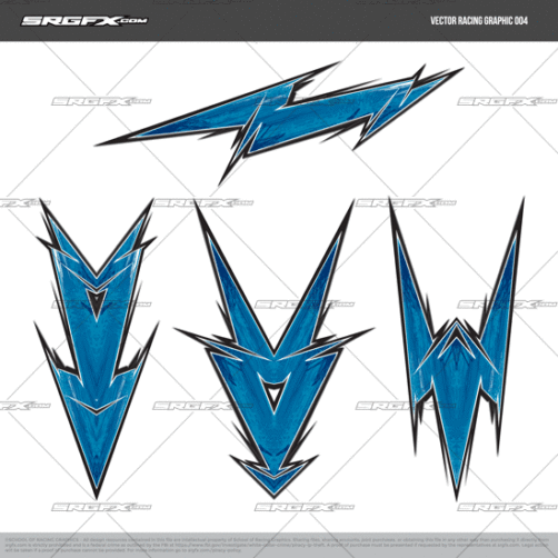 Vector Racing Graphic 004 | School of Racing Graphics