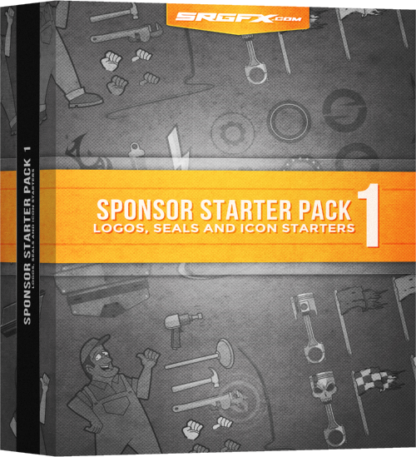 Sponsor Template Pack 5 | School of Racing Graphics