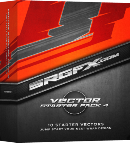 Vector Racing Graphics Starter Pack 4 | SRGFX.com