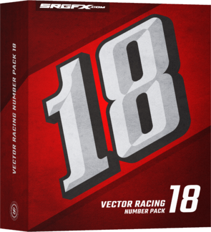 Vector Racing Graphic Starter Pack 9 | School of Racing Graphics