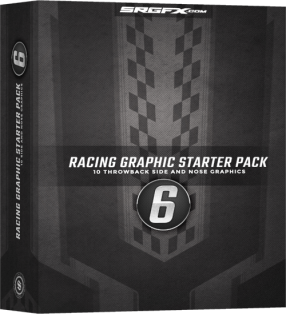 Vector Racing Graphics Starter Pack 6 | SRGFX.com