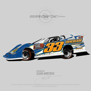 Vector Racing Graphic 049 | School of Racing Graphics