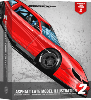AR Bodies Asphalt Late Model Archives | School of Racing Graphics