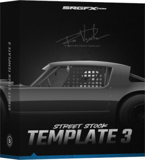 Street Stock Template 3 | School of Racing Graphics