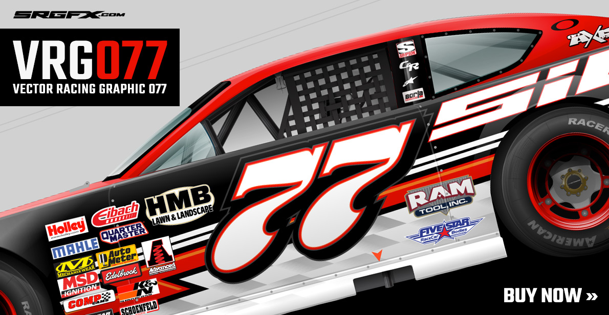 Vector Racing Graphic 077 | School of Racing Graphics