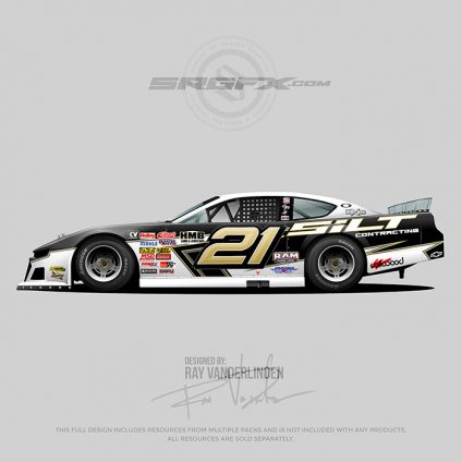 Sponsor Template Pack 2 | School of Racing Graphics