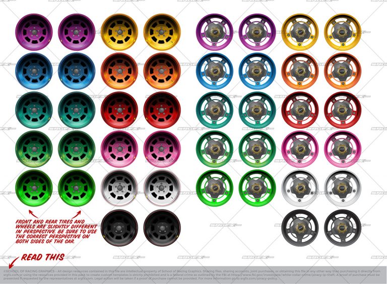 Asphalt Outlaw Late Model Template | School of Racing Graphics