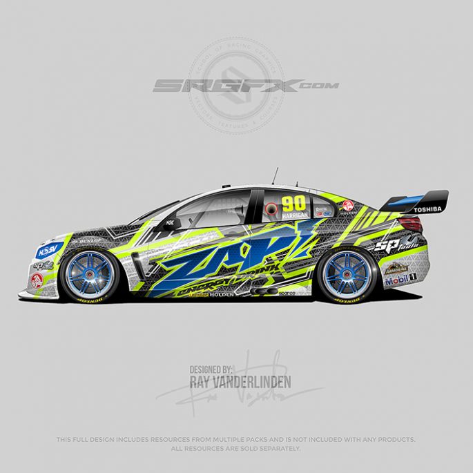 Vector Racing Graphic 090 | School of Racing Graphics