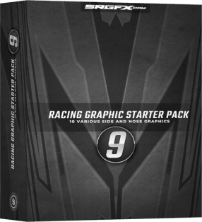 Vector Racing Graphic Starter Pack 9 | School of Racing Graphics