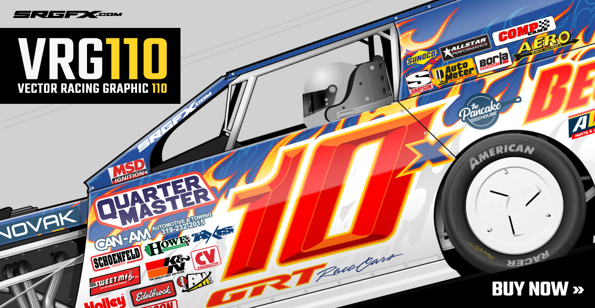 Vector Racing Graphic 110 | School of Racing Graphics
