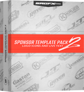Sponsor Template Pack 2 | School of Racing Graphics