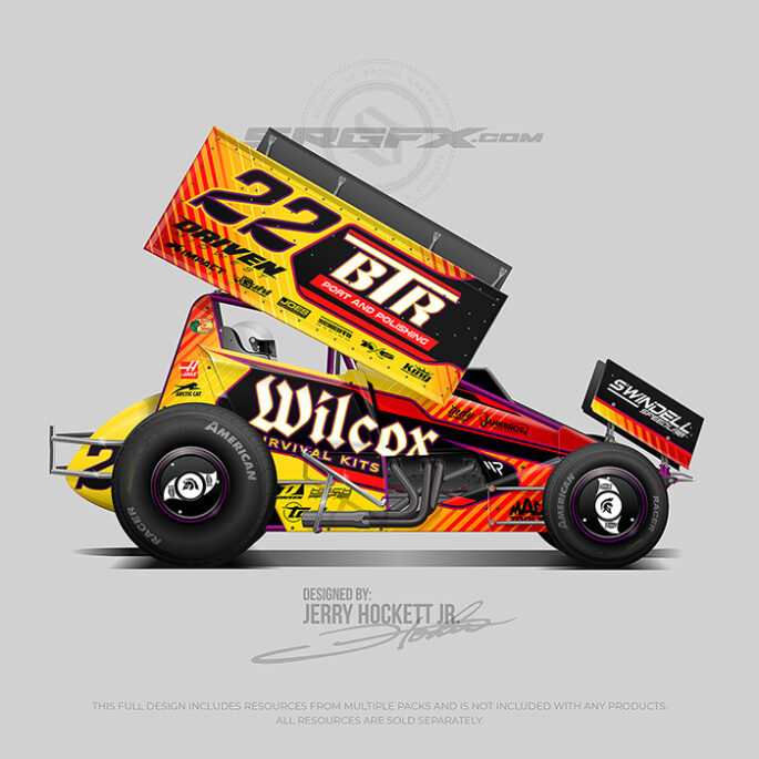 Sprint Cars Archives | School of Racing Graphics