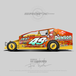 Dawson's Dogs 2023 East Coast Modified | School of Racing Graphics