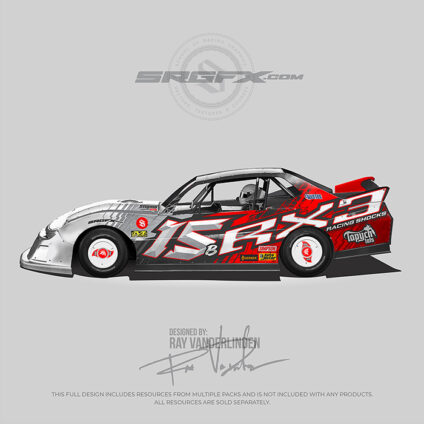RX3 Racing Shocks 2023 Crate Street Stock | School of Racing Graphics