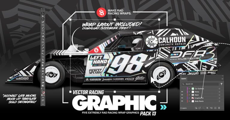 Dirt Modified Wrap Layouts Archives | Page 2 of 3 | School of Racing ...