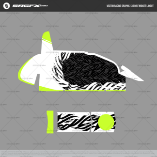 Vector Racing Calligraphy Tribal Graphic 135 | SRGFX.com