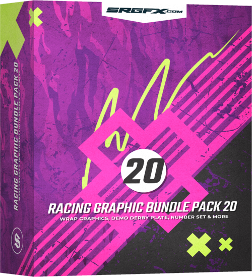Cel Shading Racing Graphic Bundle Pack 22 | School of Racing Graphics