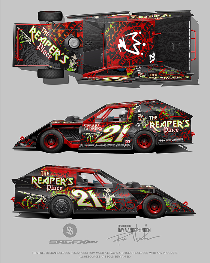 Dirt Modified Archives | School of Racing Graphics