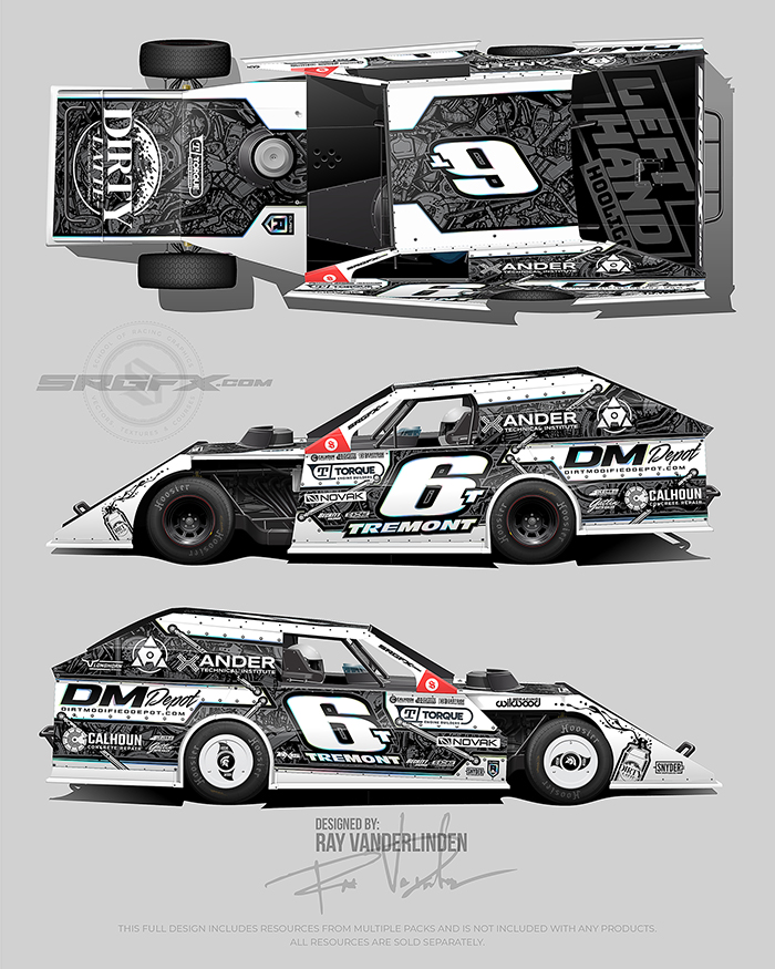 Dirt Modified Archives | School of Racing Graphics