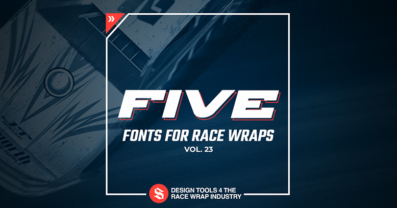 Awesome Racing Fonts! | School of Racing Graphics