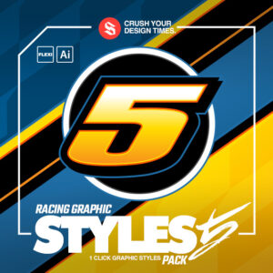 Racing Graphic Styles Pack 5 | School of Racing Graphics