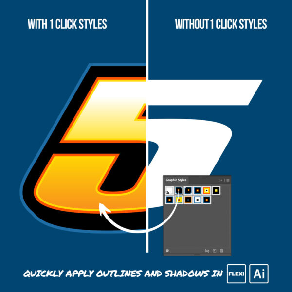 Racing Graphic Styles Pack 5 | School of Racing Graphics