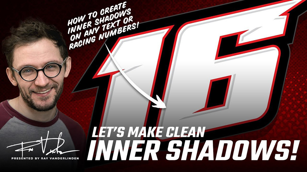 Create clean inner shadows on racing numbers and sponsors | School of ...