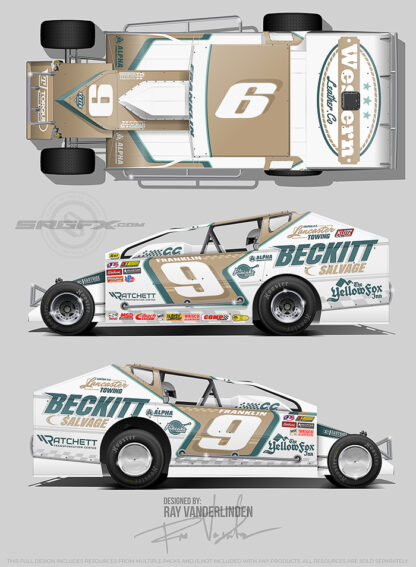 Sponsor Template Pack 5 | School of Racing Graphics