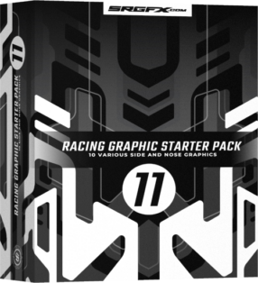 Vector Racing Graphic Starter Pack 11 | School of Racing Graphics