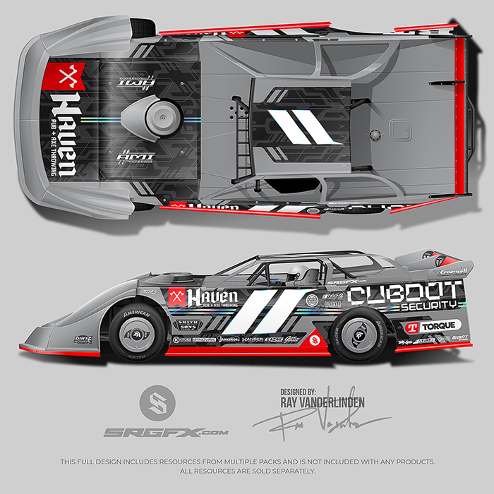 Dirt Late Model Archives | School of Racing Graphics