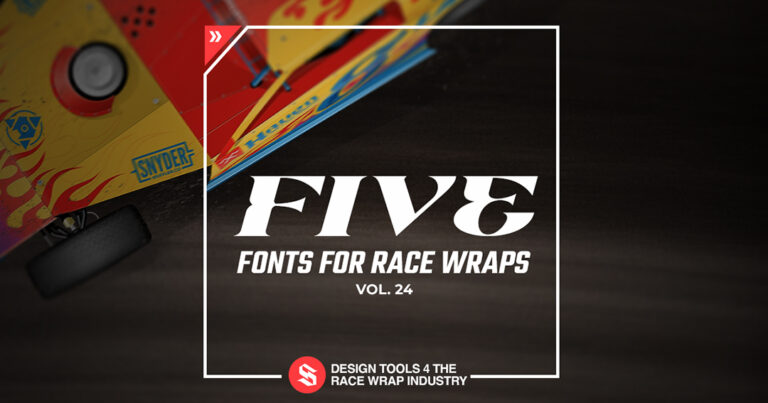Awesome Racing Fonts! | School of Racing Graphics