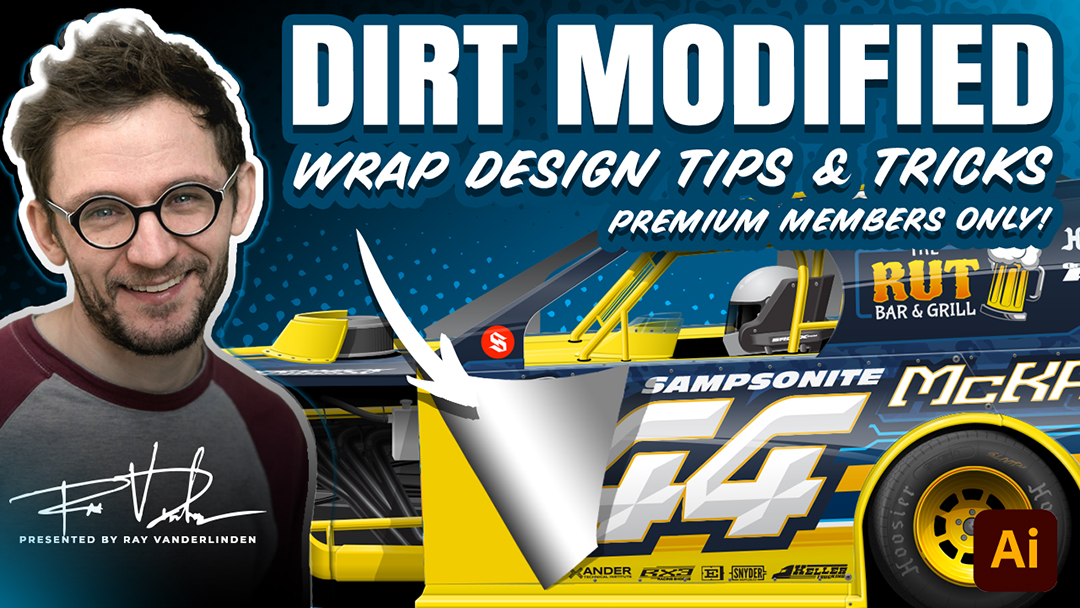 Race wraps and graphics demo videos | School of Racing Graphics