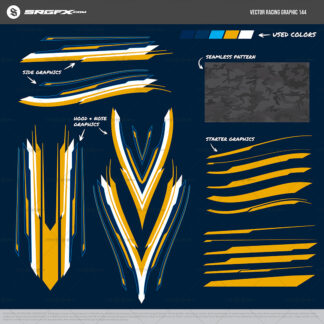 Straight Line Racing Graphic 144 | School of Racing Graphics