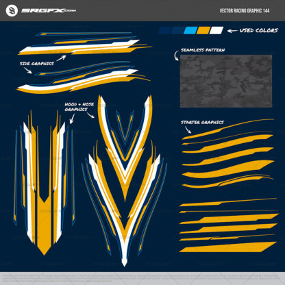 Straight Line Racing Graphic 144 | School of Racing Graphics