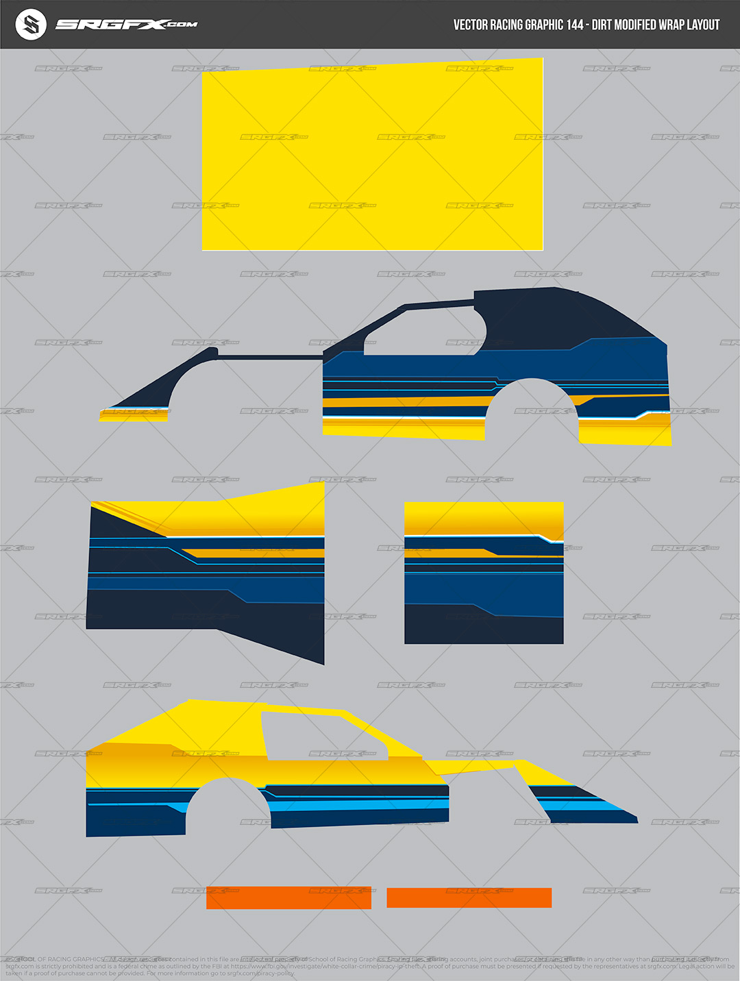 Straight Line Racing Graphic 144 | School of Racing Graphics