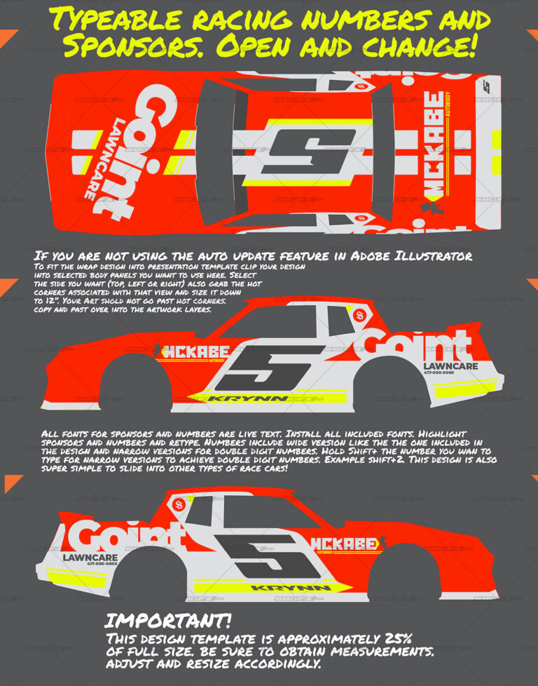 The Ultimate Dirt/Asphalt Street Stock Template 5 | School of Racing ...