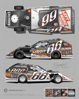 The Ultimate UMP Dirt Modified Template | School of Racing Graphics