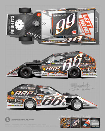 The Ultimate UMP Dirt Modified Template | School of Racing Graphics